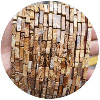 China Wholesale Rectangular Loose Gemstone Beads 4mm to 12mm Spacers for DIY Jewelry Making for sale