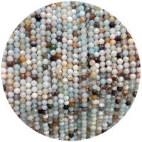 China Natural Crystal Gemstone Faceted Round Beads 2-4mm Loose Bead Strands for Jewelry Making for sale