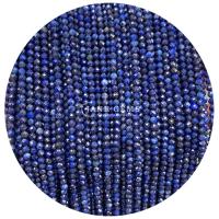 China Natural Crystal Gemstone Faceted Round Beads 2-4mm Loose Bead Strands for Jewelry Making for sale