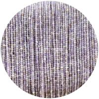 China Natural Crystal Gemstone Faceted Round Beads 2-4mm Loose Bead Strands for Jewelry Making for sale