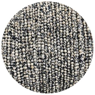 China Natural Crystal Gemstone Faceted Round Beads 2-4mm Loose Strands for Jewelry Making Bracelets for sale