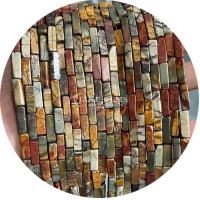 China Wholesale Natural Crystal Gemstone Rectangular Cuboid Beads 4mm to 12mm Loose Stone for Jewelry Making for sale
