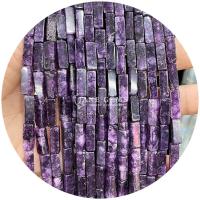 China Wholesale Natural Crystal Gemstone Rectangular Cuboid Beads 4mm to 12mm Loose Stone for Jewelry Making for sale