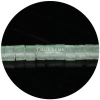 China Wholesale Natural Crystal Gemstone Faceted Rectangular Beads 4mm to 12mm Loose Stone Beads for Jewelry Making for sale