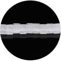 China Wholesale Natural Crystal Gemstone Faceted Rectangular Beads 4mm to 12mm Loose Stone Beads for Jewelry Making for sale