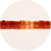 China Wholesale Natural Crystal Gemstone Faceted Rectangular Beads 4mm to 12mm Loose Stone Beads for Jewelry Making for sale