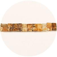China Wholesale Natural Crystal Gemstone Faceted Rectangular Beads 4mm to 12mm Loose Stone Beads for Jewelry Making for sale