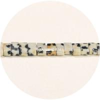 China Wholesale Natural Crystal Gemstone Faceted Rectangular Beads 4mm to 12mm Loose Stone Beads for Jewelry Making for sale