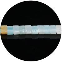 China Wholesale Natural Crystal Gemstone Faceted Rectangular Beads 4mm to 12mm Loose Stone Beads for Jewelry Making for sale