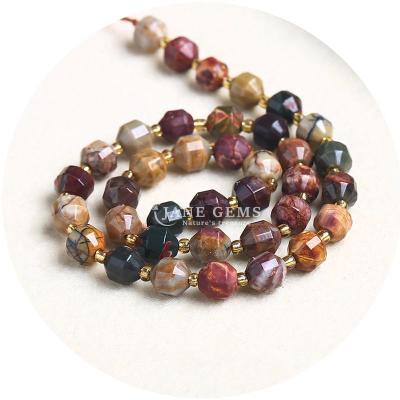 China Wholesale Natural Crystal Gemstone Olive Shape Beads 4mm to 12mm Faceted Loose Stone for DIY Jewelry for sale