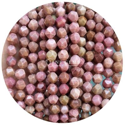 China Wholesale Natural Crystal Gemstone Faceted Beads 4mm to 12mm Rhombus Spacer for Jewelry Making for sale