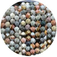China Wholesale Natural Crystal Gemstone Faceted Beads 4mm to 12mm Rhombus Spacer for Jewelry Making for sale