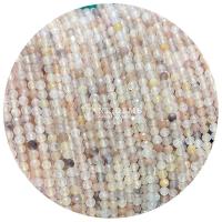 China Natural Crystal Gemstone Faceted Round Beads 2-4mm Loose Bead Strands for Jewelry Making for sale
