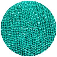 China Natural Crystal Gemstone Faceted Round Beads 2-4mm Loose Bead Strands for Jewelry Making for sale
