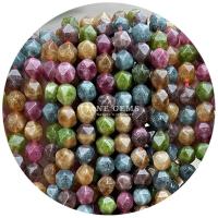 China Genuine Faceted Gemstone Loose Beads 4mm to 12mm for Jewelry Making DIY for sale