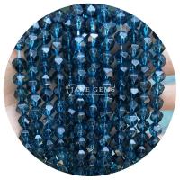 China Genuine Faceted Gemstone Loose Beads 4mm to 12mm for Jewelry Making DIY for sale