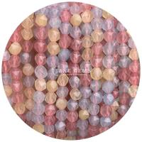 China Wholesale Natural Faceted Gemstone Loose Beads 4mm 6mm 8mm 10mm 12mm for Jewelry Making for sale