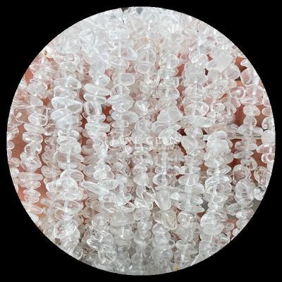 China Natural Crystal Gemstone Irregular Shape Chip Gravel Stone Loose Bead Strands 3-5mm 5-8mm 8-12mm for sale