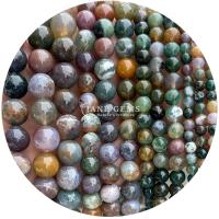 China Wholesale Natural Stone Jasper Round Loose Beads 8mm for Jewelry Making DIY Spacers for sale