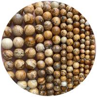 China Wholesale Natural Stone Jasper Round Loose Beads 8mm for Jewelry Making DIY Spacers for sale