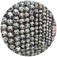 China Wholesale Natural Stone Round Loose Beads 8mm Pink Zebra Jasper Tourmaline Spacers for Jewelry Making for sale