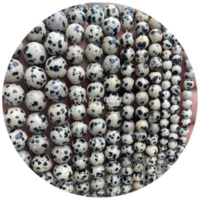 China Wholesale Natural Stone Round Loose Beads 8mm Pink Zebra Jasper Tourmaline Spacers for Jewelry Making for sale