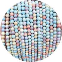China Wholesale Natural Stone Round Loose Beads 8mm Pink Zebra Jasper Tourmaline Spacers for Jewelry Making for sale