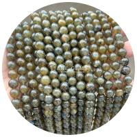 China Wholesale Natural Stone Round Loose Beads 8mm Pink Zebra Jasper Tourmaline Spacers for Jewelry Making for sale