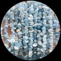 China Natural Aquamarine Fluorite Gemstone Irregular Chip Bead Strands 5-8mm for Jewelry Making for sale