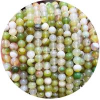 China Wholesale Natural Striped Agate Loose Beads 8mm Round Hematite Spacers for Jewelry Making for sale