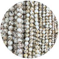 China Wholesale Shell Turquoise Loose Beads 8mm Multicolor Round Stone Beads for Jewelry Making for sale