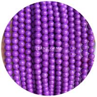 China Wholesale Howlite Round Stone Loose Beads 4mm to 12mm Turquoise Color Spacers for Jewelry Making for sale
