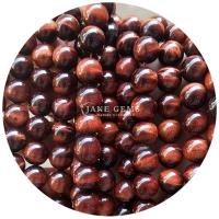 China Wholesale 8mm Tiger Eye Round Beads for Jewelry Making Natural Stone 30cm Strand for sale
