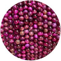 China Wholesale 8mm Tiger Eye Round Beads for Jewelry Making Natural Stone 30cm Strand for sale