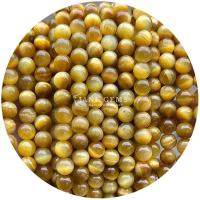 China Wholesale 8mm Tiger Eye Round Beads for Jewelry Making Natural Stone 30cm Strand for sale