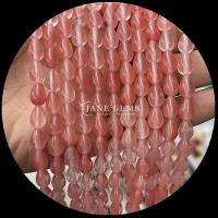 China Natural Gemstone Water Drop Shape Loose Bead Strands 6x9mm for Jewelry Making for sale