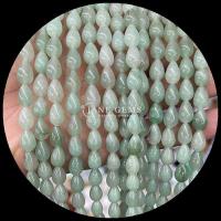 China Natural Crystal Water Drop Shape Loose Bead Strands 6x9mm Green Aventurine Lapis Lazuli for Jewelry Making for sale