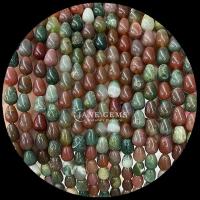 China Natural Crystal Water Drop Shape Loose Bead Strands 6x9mm Green Aventurine Lapis Lazuli for Jewelry Making for sale