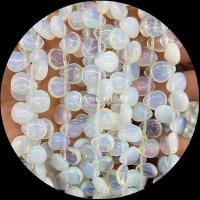 China Natural Malachite Clear Quartz Gemstone Beads 10x12mm Water Drop Shape Loose Bead Strands for Jewelry Making for sale