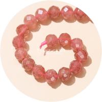 China Wholesale Natural Rose Quartz Loose Beads 4mm to 12mm Faceted Crystal Gemstone for Jewelry Crafting for sale
