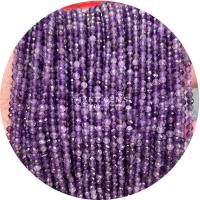 China Wholesale Semi-Precious Gemstone Faceted Beads 4mm to 12mm Loose Stone Beads for Jewelry Making for sale
