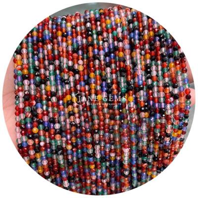 China Wholesale Semi-Precious Gemstone Faceted Beads 4mm to 12mm Loose Amethyst Bead Spacer for Jewelry Making for sale