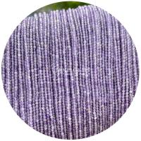 China Wholesale Semi-Precious Gemstone Faceted Beads 4mm to 12mm Loose Amethyst Bead Spacer for Jewelry Making for sale