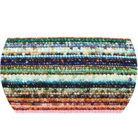 China Wholesale Multicolor Quartz Gemstone Faceted Beads 4mm to 12mm for Jewelry Making for sale