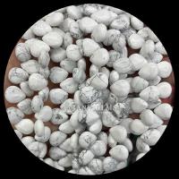 China Natural Howlite Crazy Agate Gem Bead Water Drop Shape 10x12mm Loose Bead Strands for Jewelry Making for sale