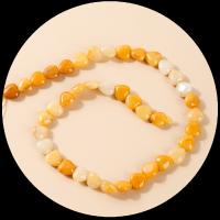 China Natural Crystal Gemstone Heart Shape Loose Bead Strands 10x4mm 10 Strands for Bracelet Jewelry Making for sale