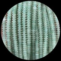 China Natural Crystal UFO Shape Gemstone Beads 6x3mm Loose Strands for Bracelets Jewelry Making for sale