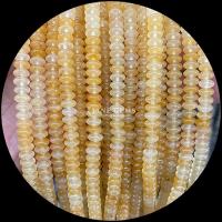 China Natural Crystal UFO Shape Gemstone Beads 6x3mm Loose Strands for Bracelets Jewelry Making for sale