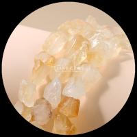 China Natural Crystal Raw Rough Stone Loose Bead Strands 10-13mm for Bracelet Jewelry Making for sale