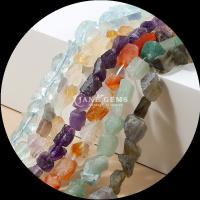 China Natural Crystal Raw Rough Stone Loose Bead Strands 10-13mm for Bracelet Jewelry Making for sale